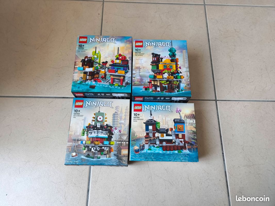 Lego Micro Ninjago - collection 4 sets - Jeux & Jouets