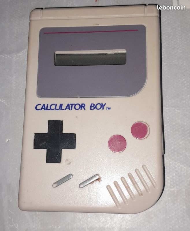Calculator Boy Game Boy Pocket Calculator Nintendo 1992+jeux pokemon ds ...