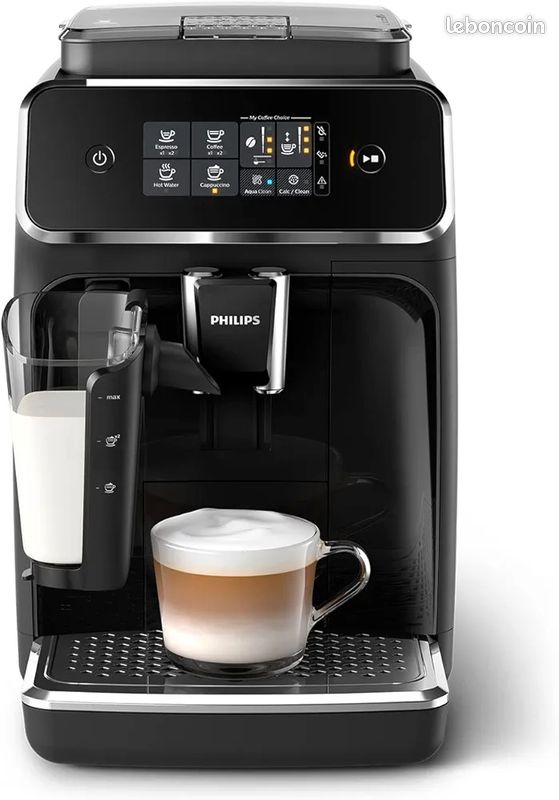 Machine à café automatique + lait - Philipps 2200 lattego - Électroménager