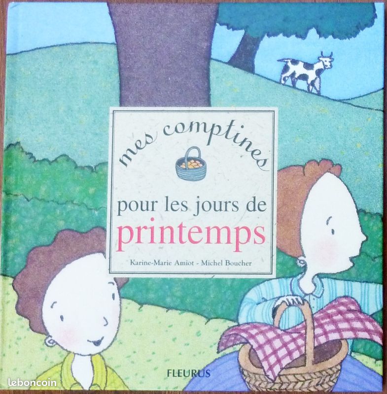 Livre « Mes comptines pour les jours de printemps » - Livres