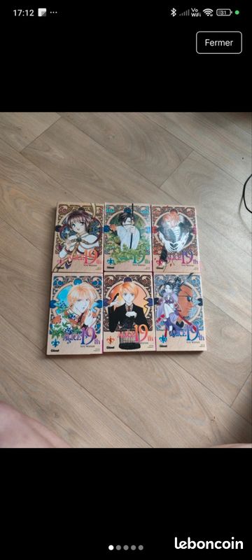 Lot mangas, Alice 19th tomes 1 a 6 - Livres