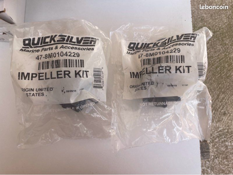 Mercruiser turbine pompe à eau impeller kit 4.3 mpi 2008 - Équipement ...