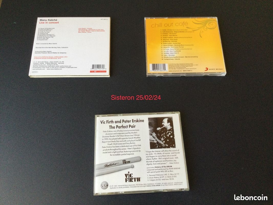 Lots de CDs - CD - Musique