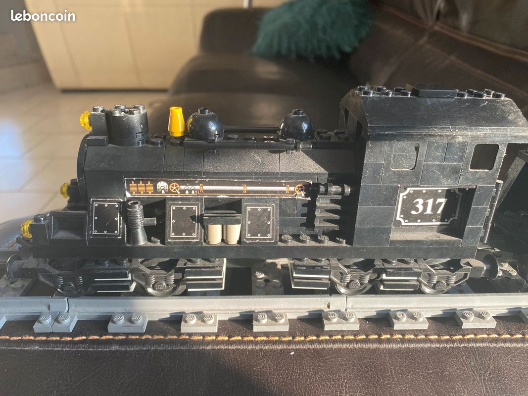 Lego my own train 10203. Grande locomotive avec tender - Jeux & Jouets