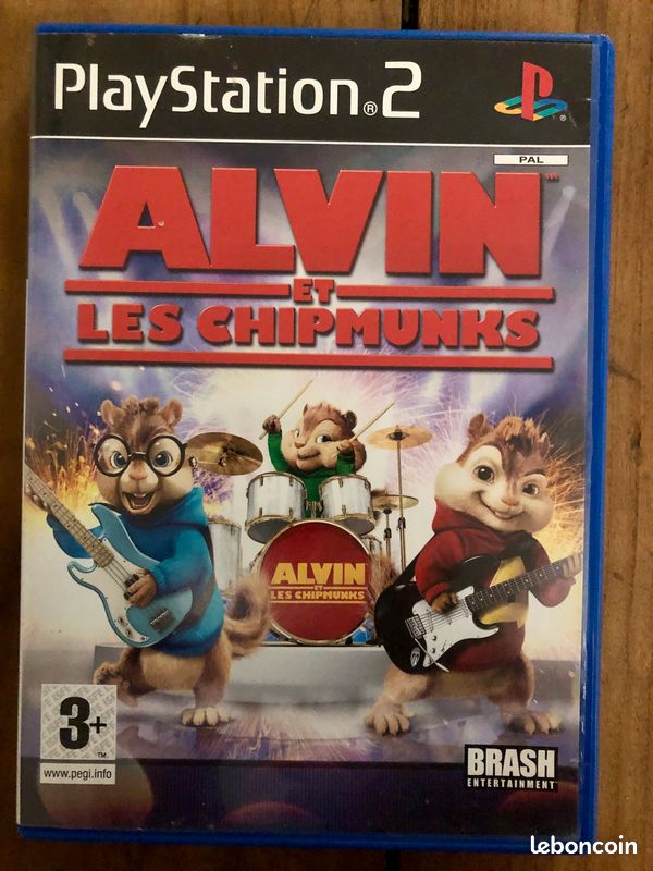 Jeu PS2 Alvin et les Chipmunks - Jeux vidéo