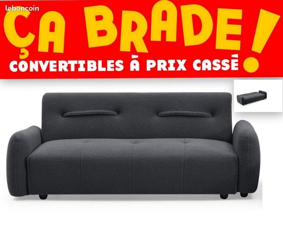 Canapé convertible & clic clac d'occasion - leboncoin