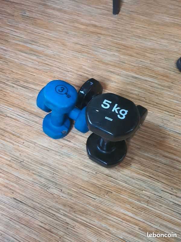 Lot d'haltères de 3 et 5 KG - Sport & Plein air
