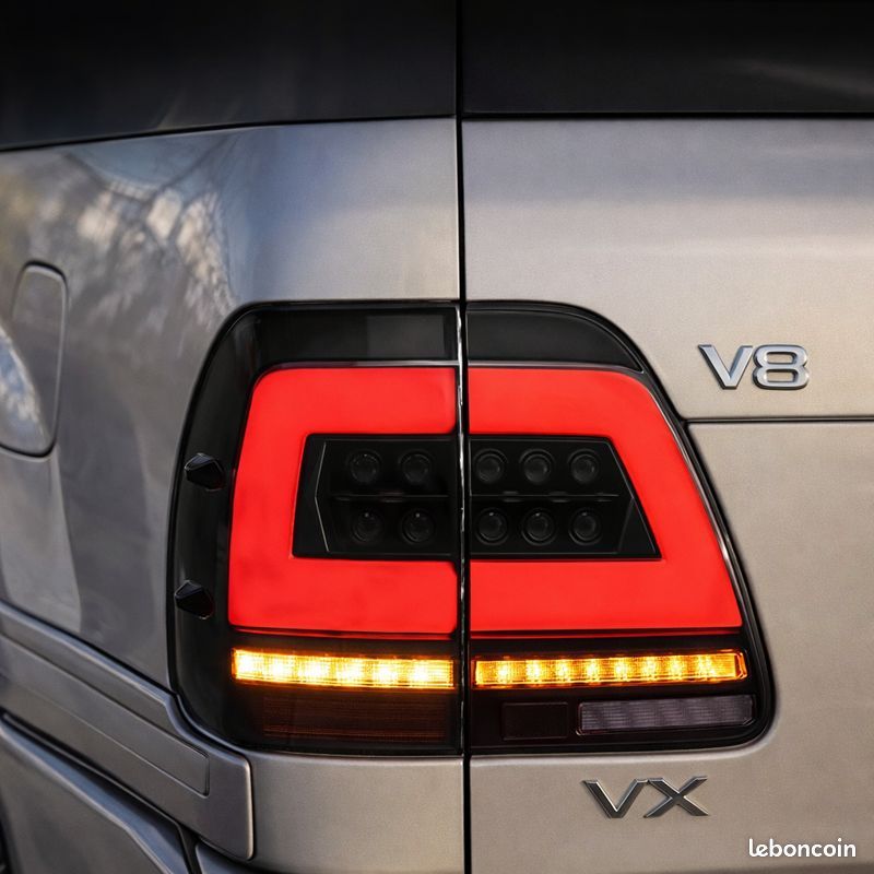 Feux arrière FULL LED – Toyota Land Cruiser HDJ100 – 1998 à 2007 ...