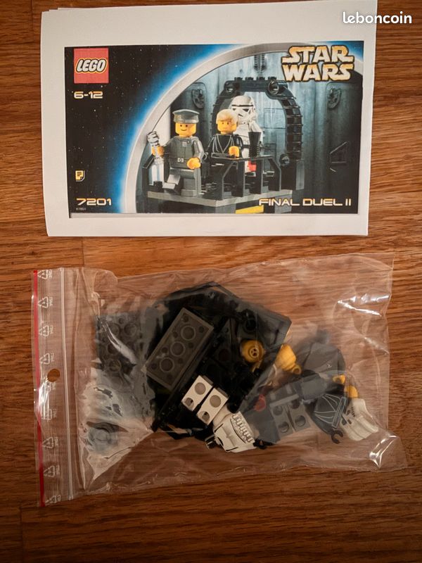 LEGO Star Wars 7201 Final Duel II - Complet & Sans boîte - Notice ...