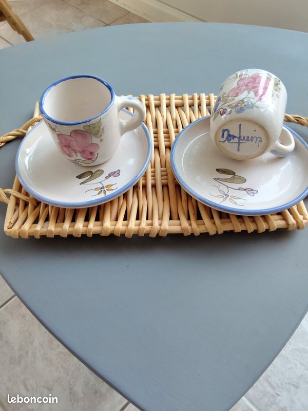 Duo tasses soucoupes Dompierre - Arts de la table