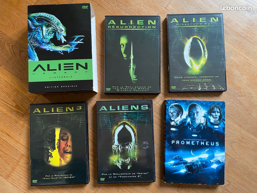 DVD coffret ALIEN + PROMETHEUS - DVD - Films