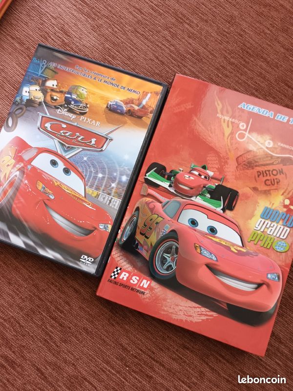 Agenda et dvd Cars neufs - DVD - Films