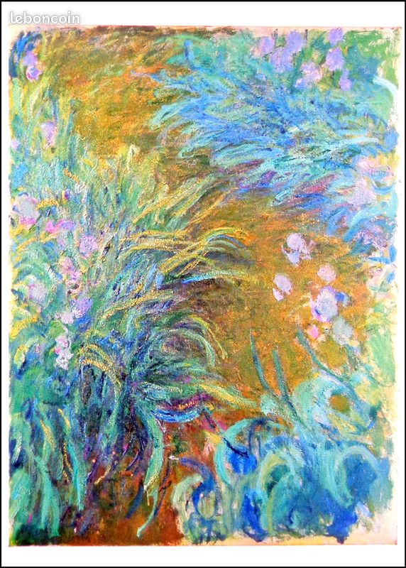 MONET Claude lot 5 CPA d'art tableaux peinture - Collection