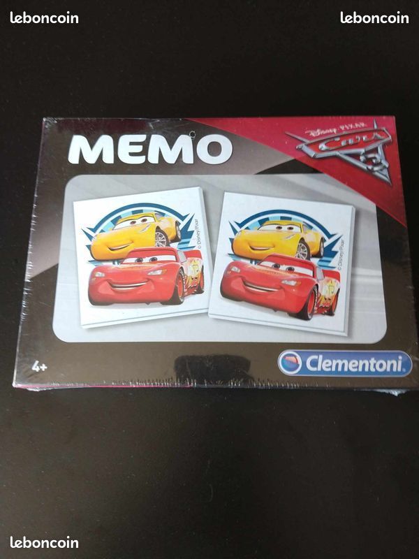 Memo Cars 3 Disney Pixar - Jeux & Jouets
