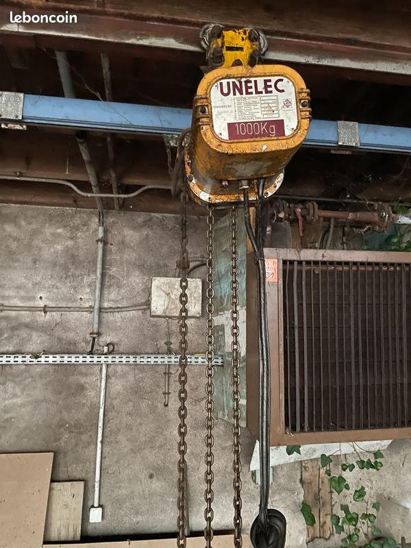 Palan électrique à chaîne 1T 230V - Manutention - Levage