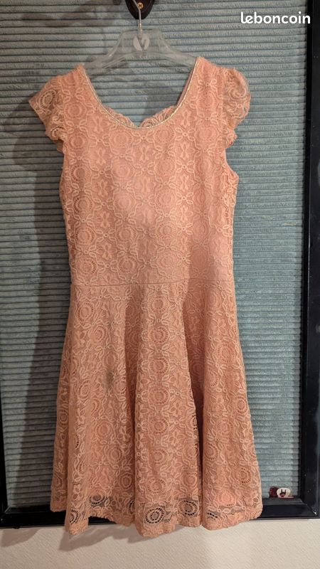 Robe corail 8 ans noël jdl lan - Vêtements