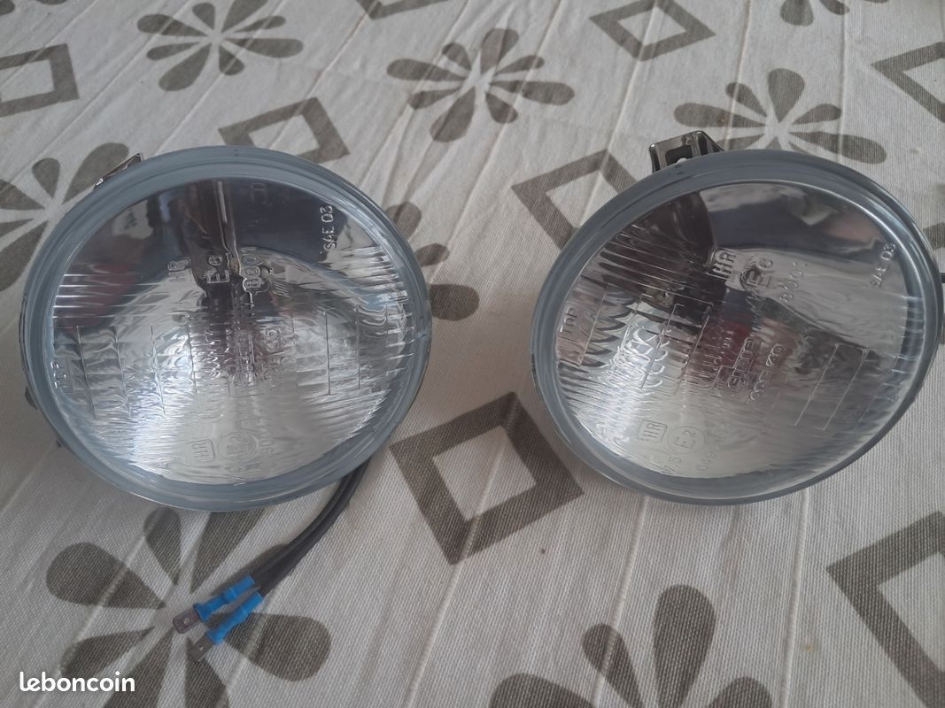 Vend 2 optiques H2 route Valeo Cibié Morette - Équipement auto