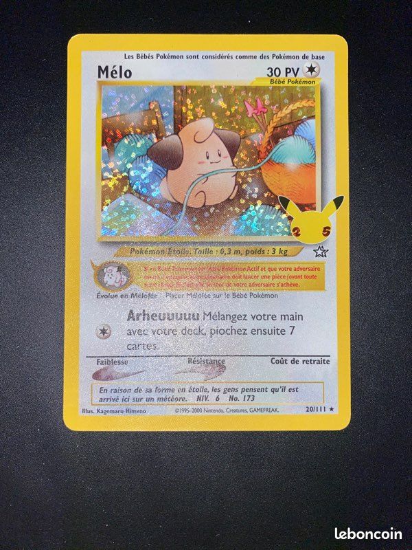 Carte Pokémon melo - Collection