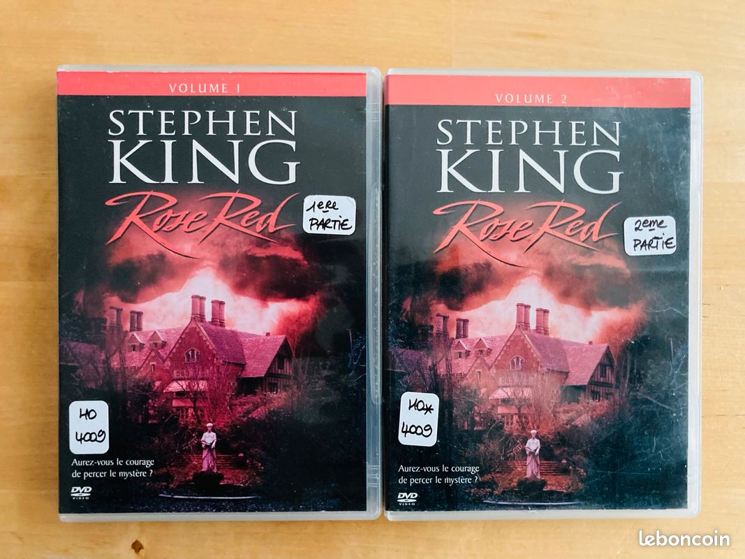 Lot 2 DVD Rose Red Stephen King partie 1 et 2 - DVD - Films