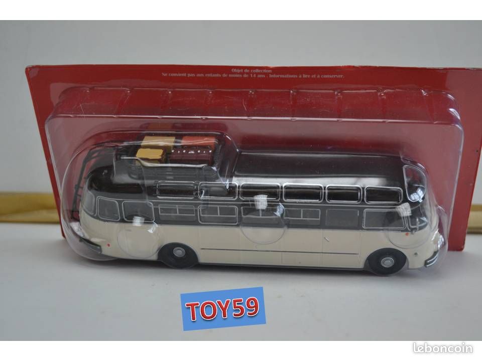 AUTOBUS / AUTOCARS ISOBLOC 648 DP de 1955 - 1/43e - Collection