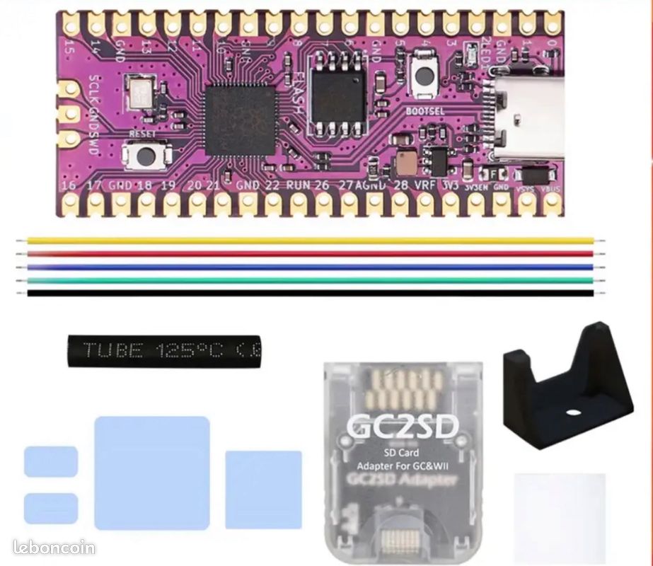 Kit mod Pico Boot Picoboot Nintendo -GC2SD - Swiss, SD2SP2, Game Cube ...