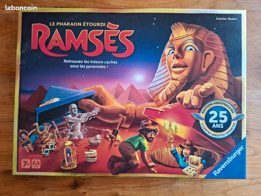 Jeu Ramsès Le Pharaon Etourdi - Jeux & Jouets