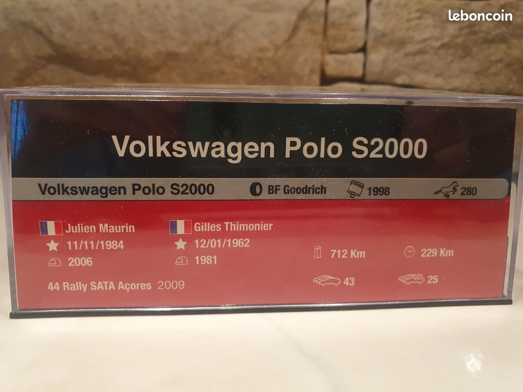 1/43 VW Polo S2000 - Modélisme