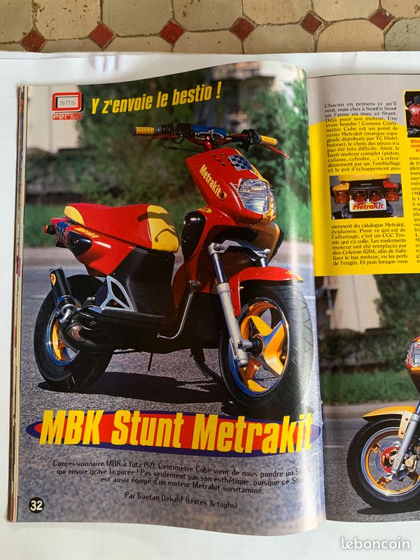 Magazine Scoot’in -N* 81 - spécial délire - Stunt Metrakit - Collection