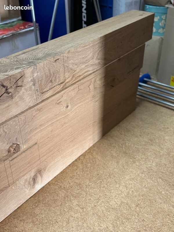 Poutre / pieds chênes massif - Bricolage