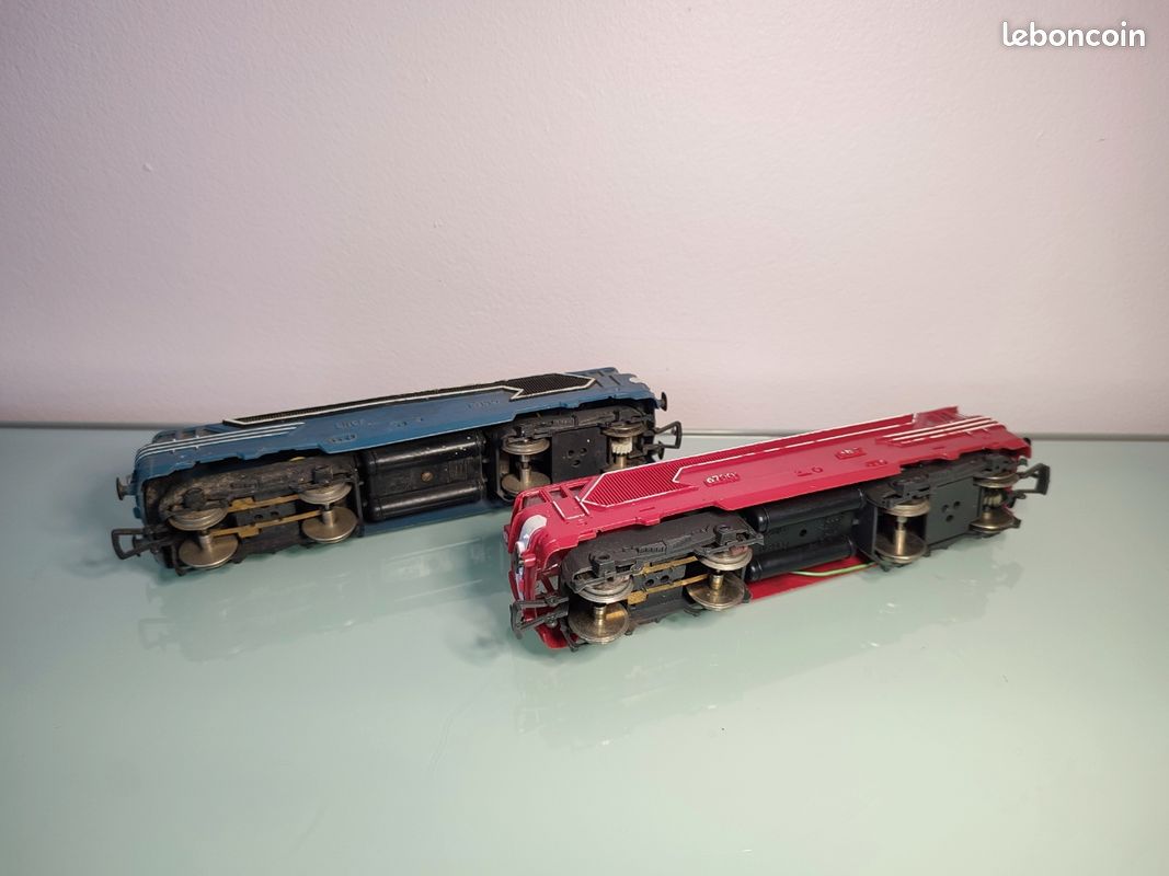 Train HO - Locomotive diesel BB67000 Jouef - Jeux & Jouets