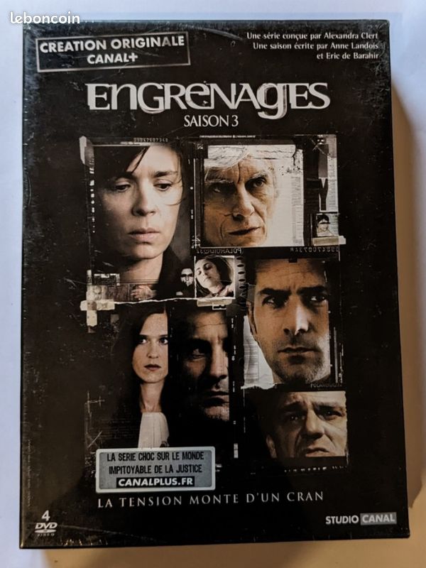 Engrenages Saison 3 en DVD - Suspense et Tension à Chaque Épisode - DVD ...