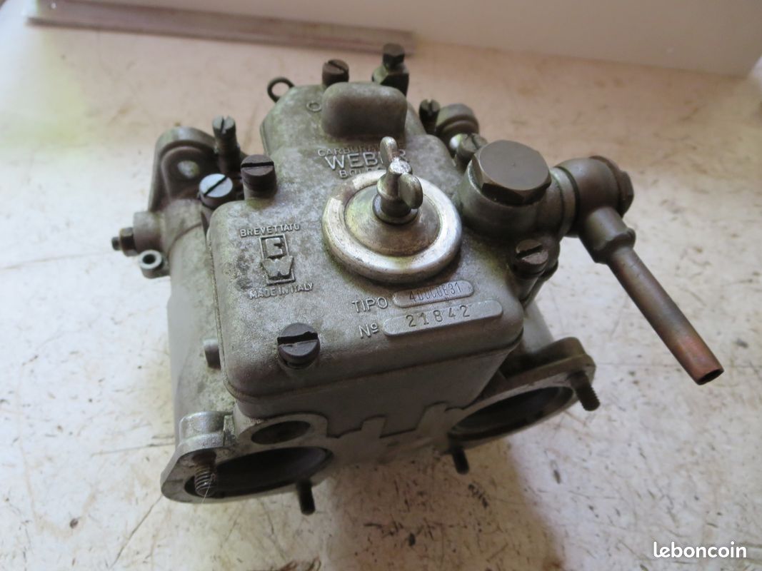 Carburateur Weber type 40 DCOE 31 - Équipement auto