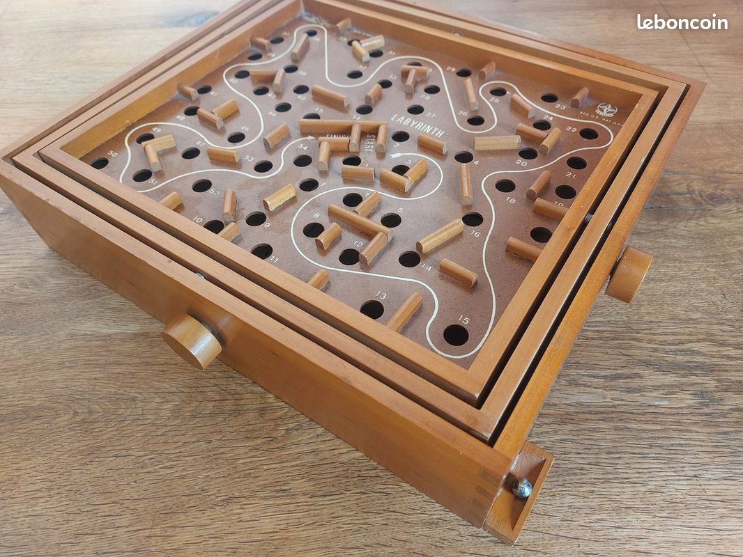Grand Labyrinthe bois vintage - Collection