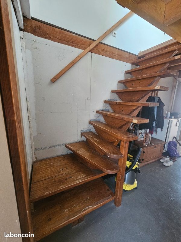 Escalier bois - Bricolage