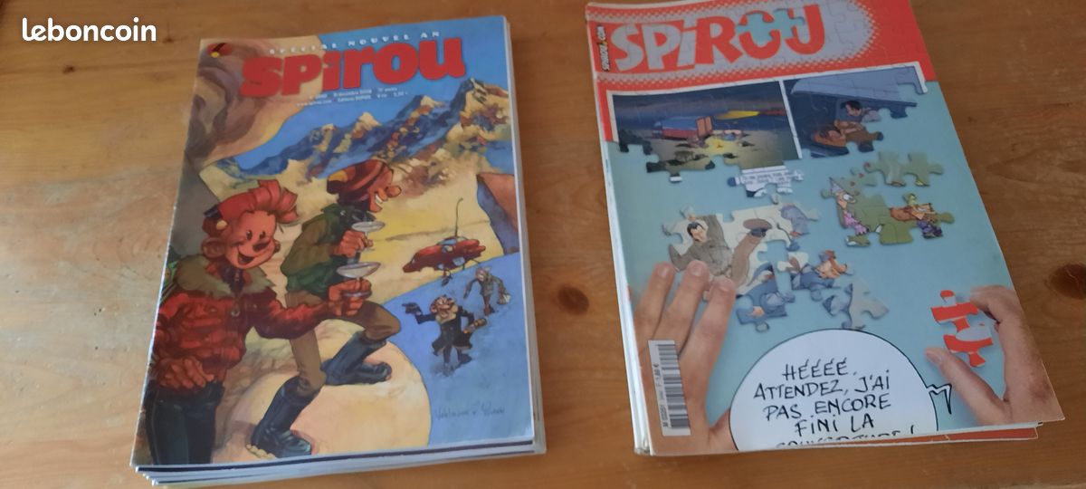Lot de 15 exemplaires du Journal de SPIROU(années 2008 et 2009) - Collection