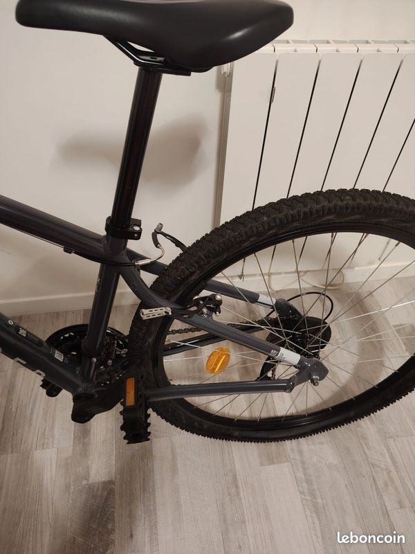 Vtt rockrider expl 50 gris anthracite - Vélos
