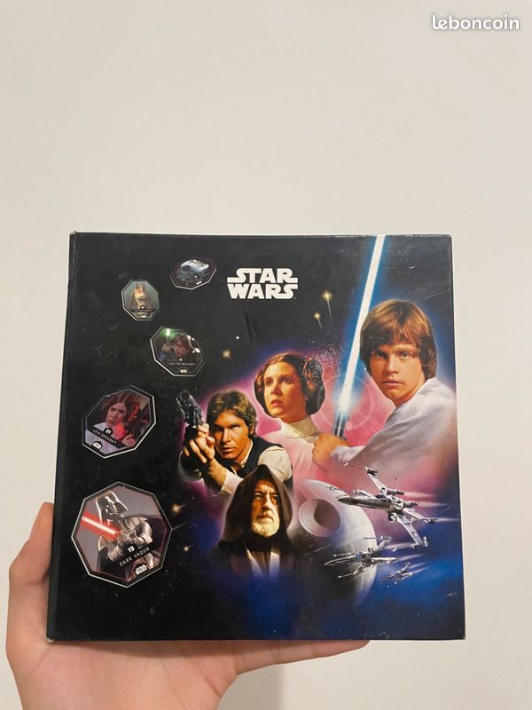 Star Wars : classeur de jetons Leclerc Cosmic Shell - COMPLET - 2015 ...