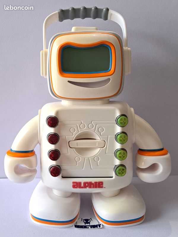 Robot électronique Alphie Playskool Hasbro 2009 à restaurer - Jeux & Jouets
