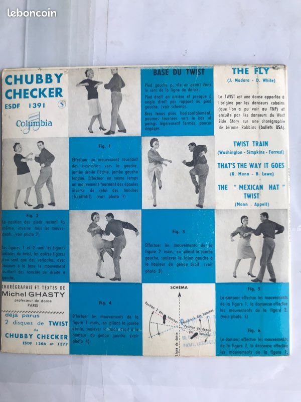 Chubby Checker 1391 45 Tours 45 T Vinyle - Collection