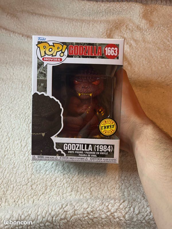 Funko pop godzilla (1984) limited chase numéro 1663 - Collection