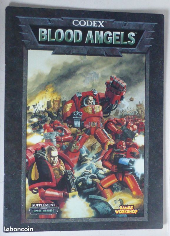 Warhammer 40K Codex Blood Angels - Jeux & Jouets