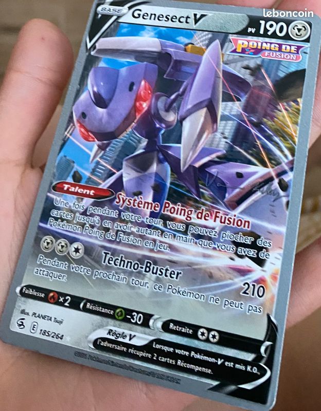 Carte Pokémon genesect V - Collection