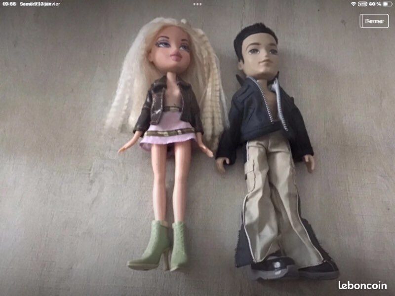 Lot couple poupée BRATZ - Jeux & Jouets