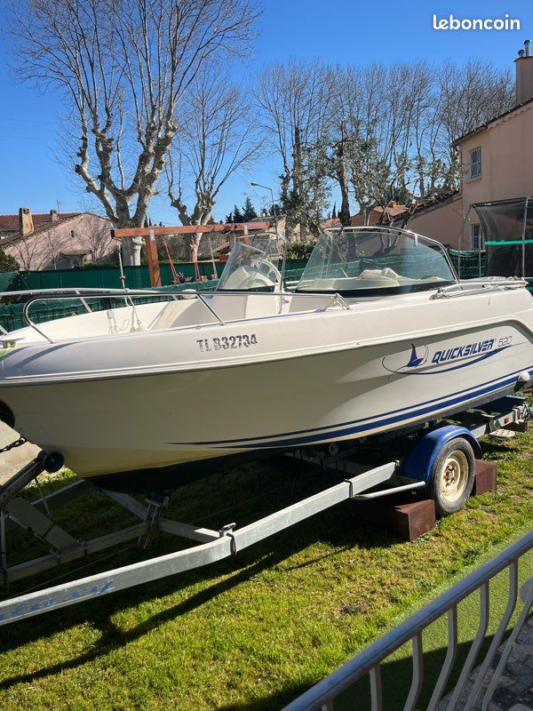 Urgent ‼️ QuickSilver 520 Open 90Cv + place 4 mois - Nautisme