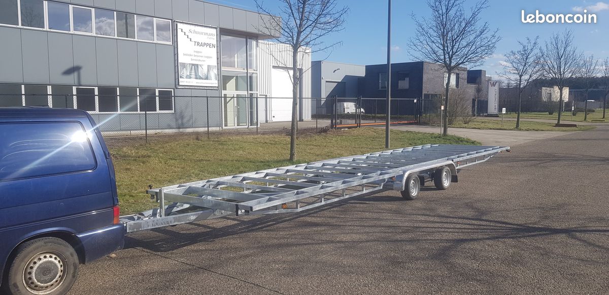 Promo* SYMA chassis 10m20 remorque plateau pour Tiny House - Équipement ...