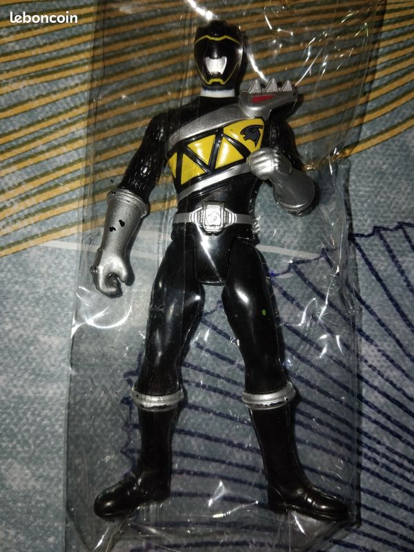 Figurine power rangers noir dino fury - Jeux & Jouets