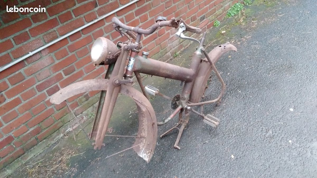 Follis lsu lnsu bma 100cc fourche parallélogramme Vélomoteur bma année ...