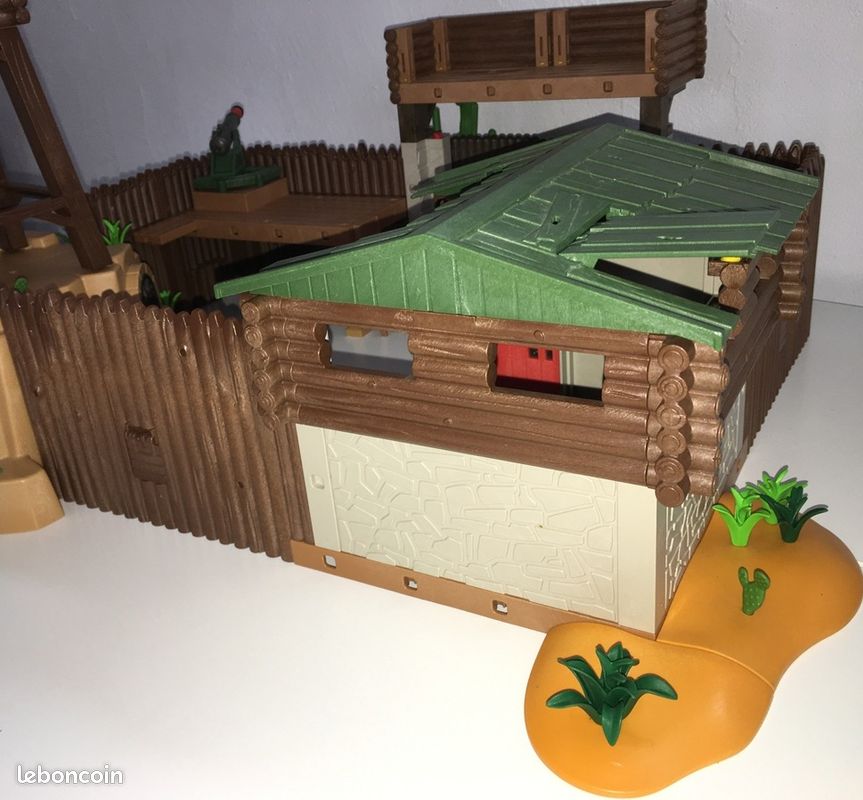 Playmobil Western Cavalerie - Fort Brave déserté #5245 #6427 - Jeux ...