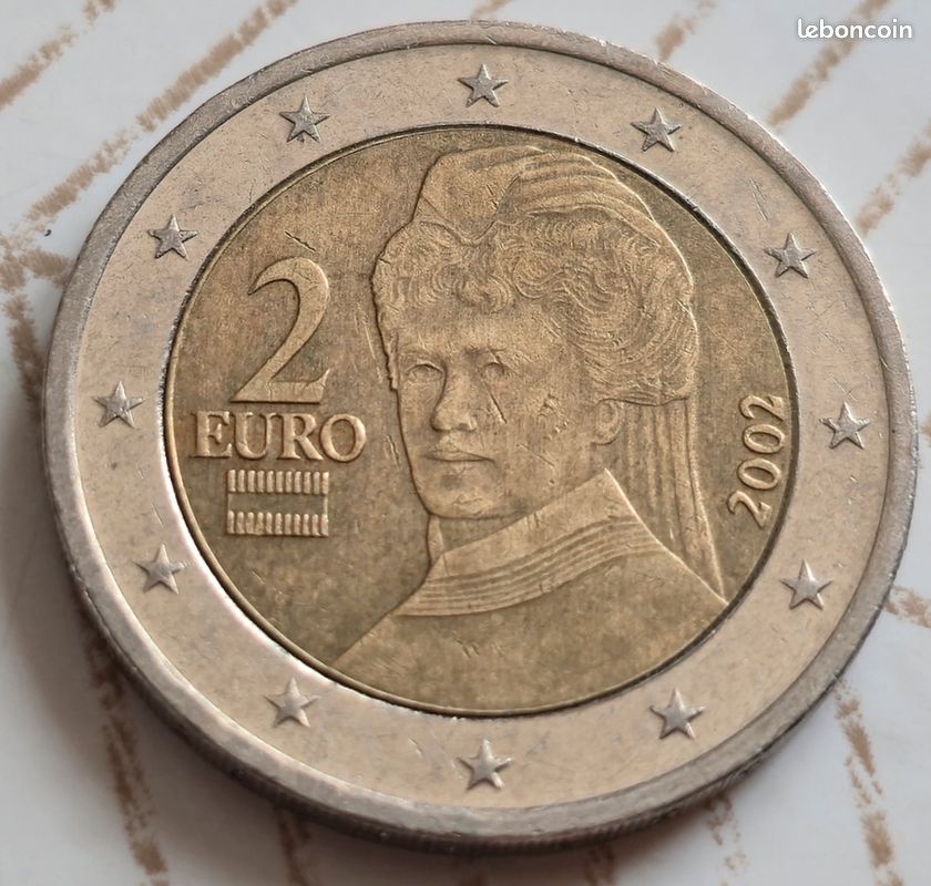 Monnaie 2 EUROS AUTRICHE 2002 - Collection