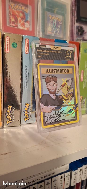 Carte pokemon David Lafarge Illustrator - Collection